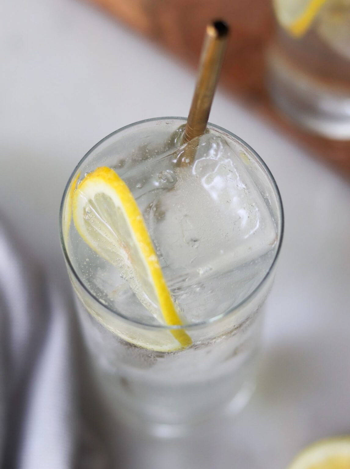 Tom Collins Mocktail Non Alcoholic Cook At Home Mom