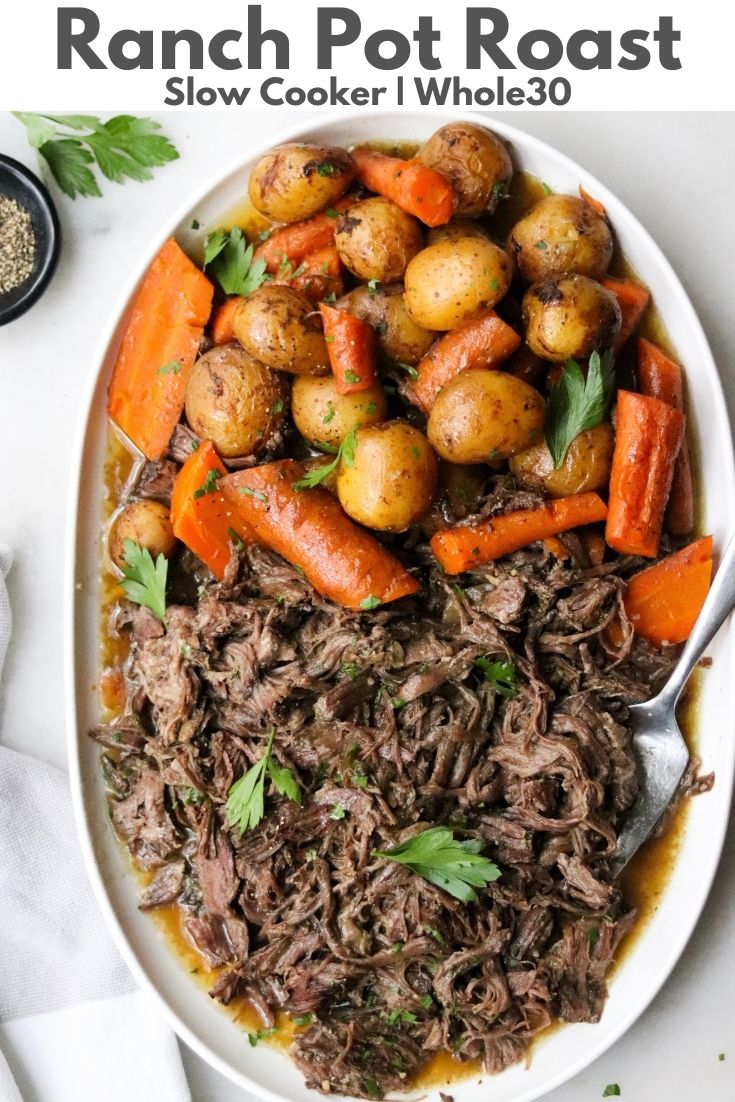 Tender Beef Chuck Roast in the Slow Cooker | Cook At Home Mom