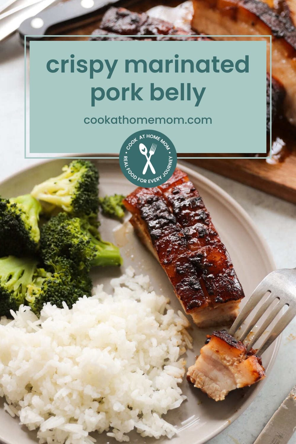 How to Make a Crispy Pork Belly | Cook At Home Mom
