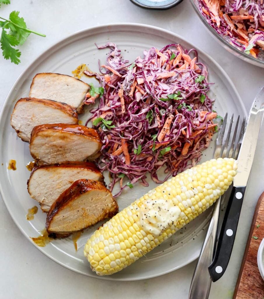 Purple Cabbage and Carrot Slaw | Cook At Home Mom