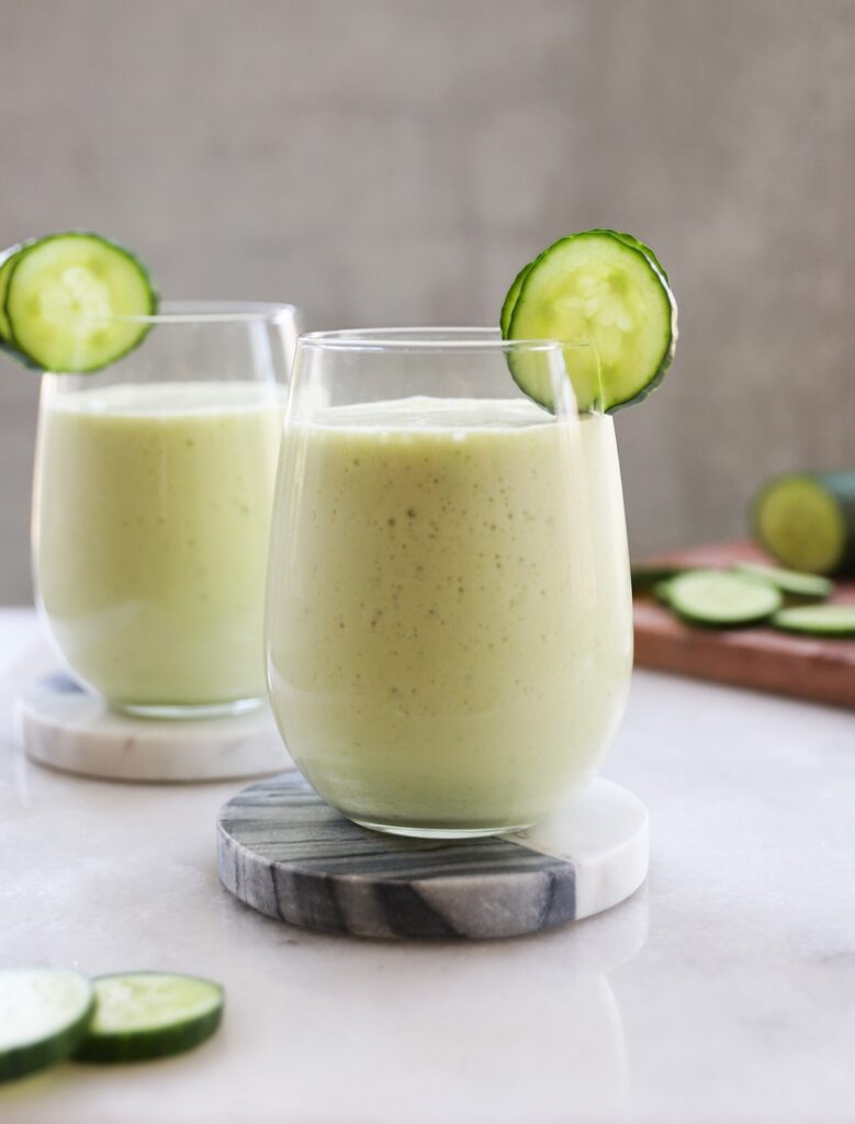 Cucumber Pineapple Smoothie | Cook At Home Mom