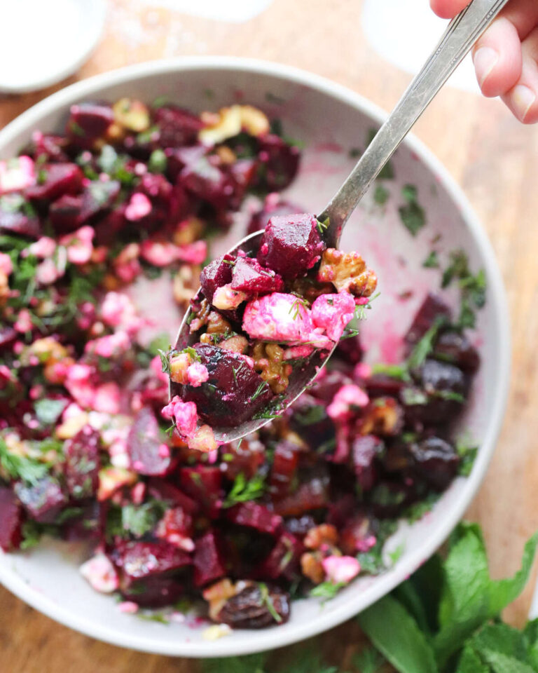 Beetroot and Feta Salad | Cook At Home Mom
