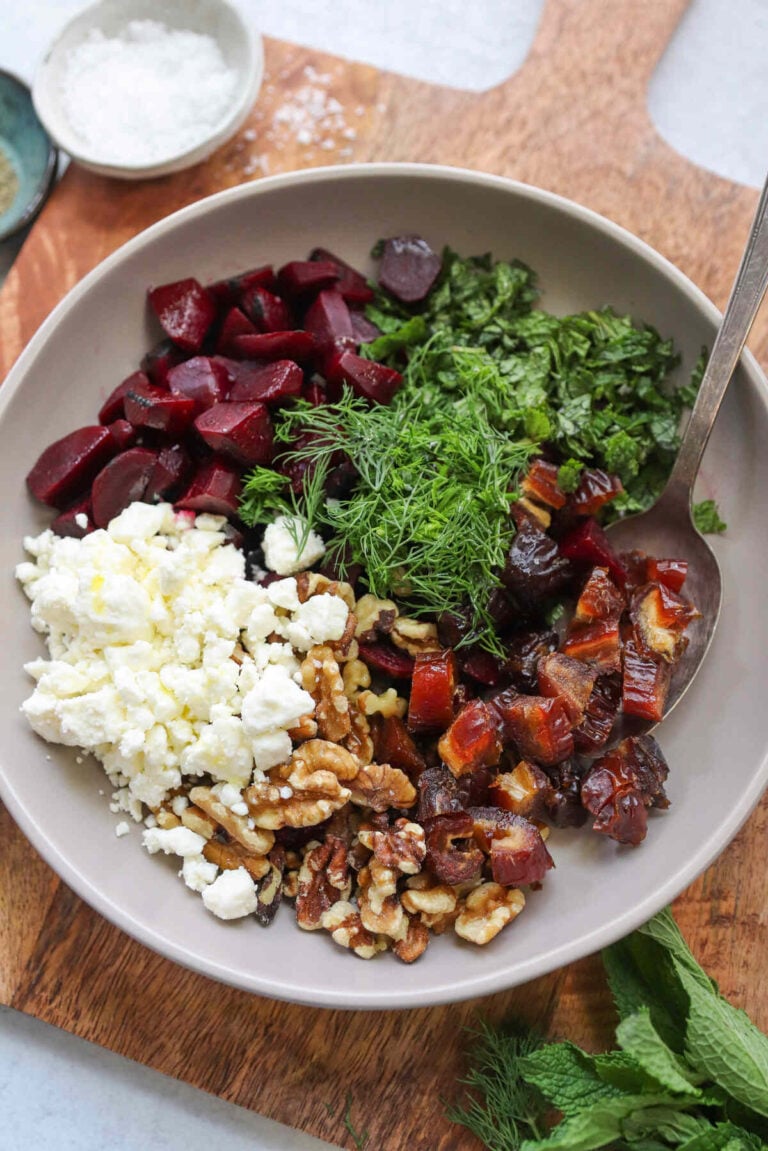 Beetroot and Feta Salad - Cook At Home Mom