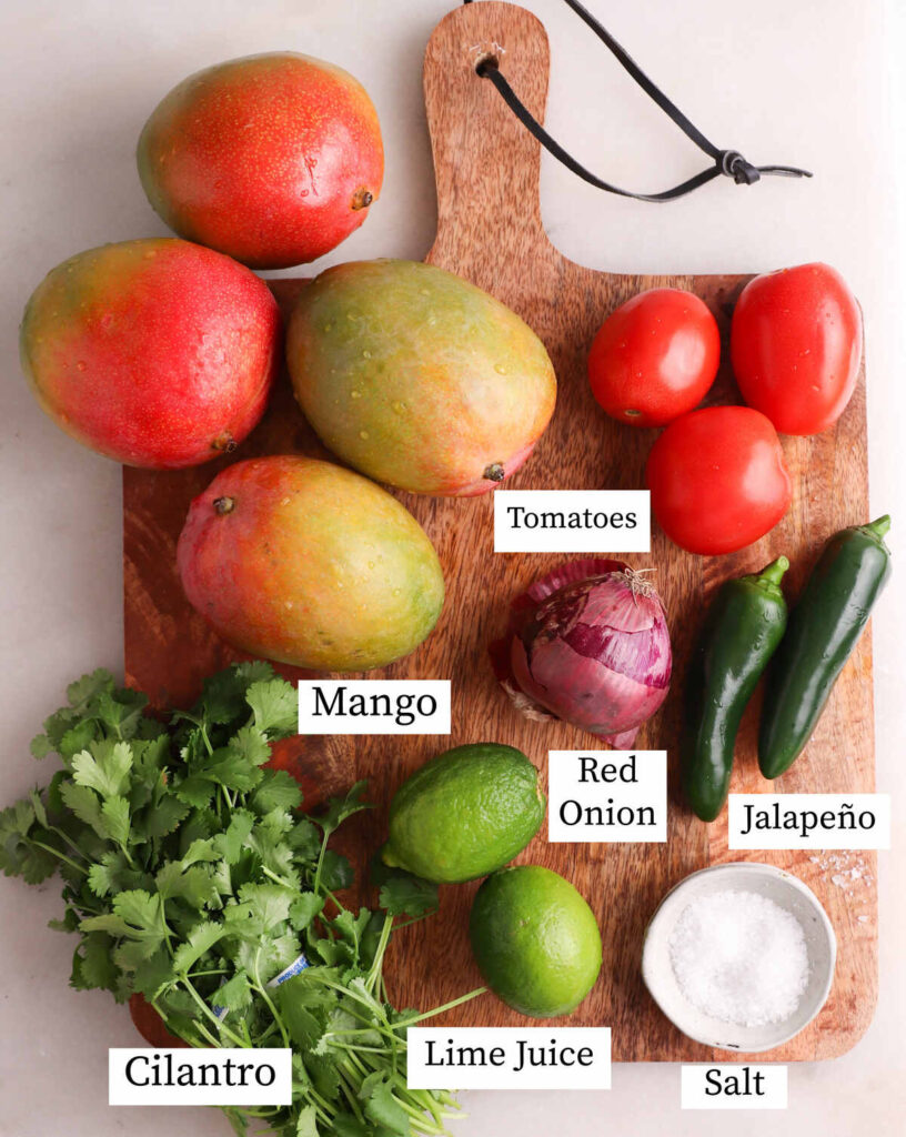Mango Pico de Gallo Recipe | Cook at Home Mom