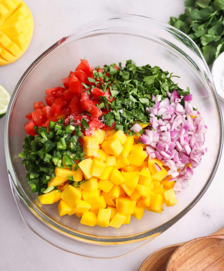 Mango Pico de Gallo Recipe | Cook at Home Mom