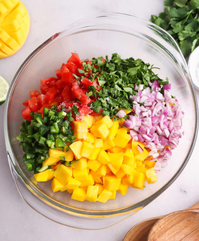 Mango Pico de Gallo Recipe | Cook at Home Mom