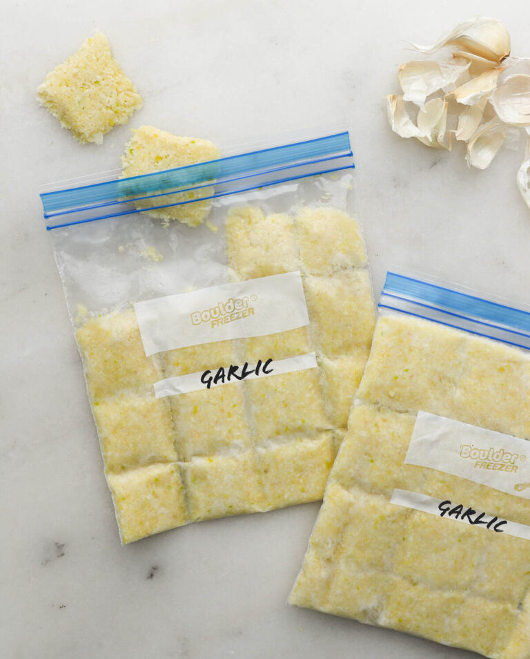 How to Freeze Garlic in Just 5 Minutes | Cook At Home Mom