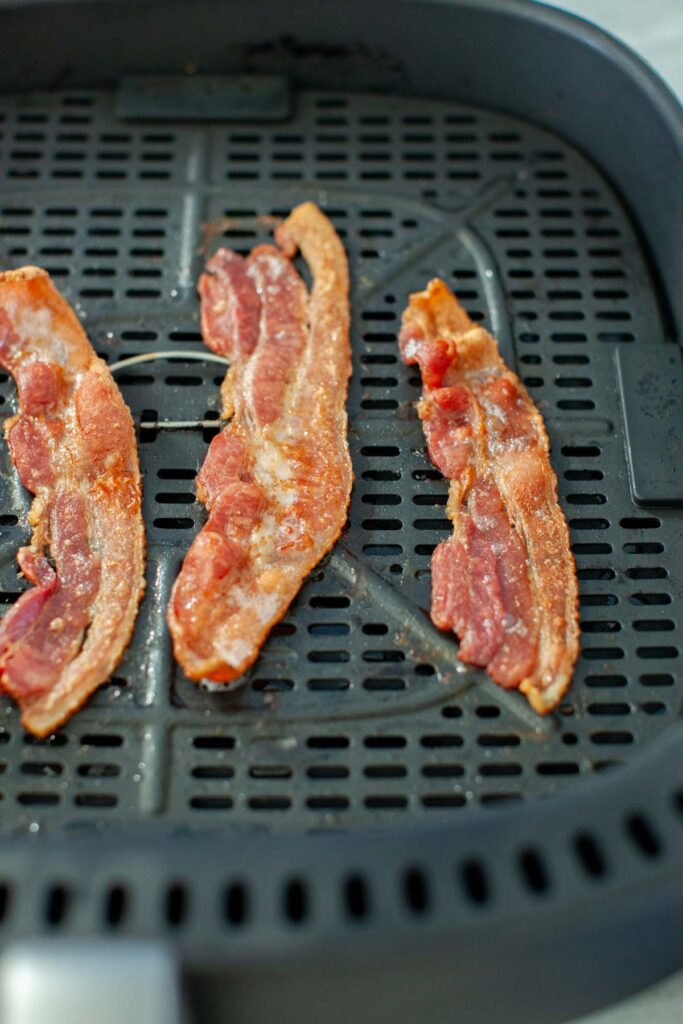 Crispy Air Fryer Bacon (10 Minutes!) | Cook At Home Mom