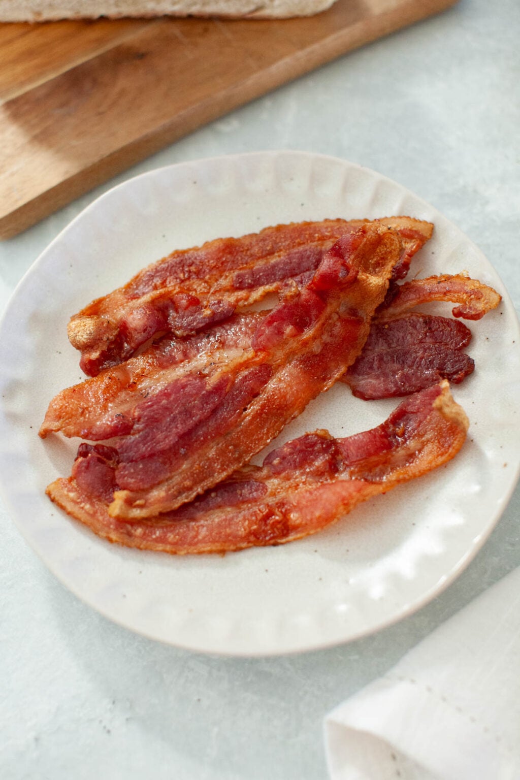 Crispy Air Fryer Bacon (10 Minutes!) | Cook At Home Mom