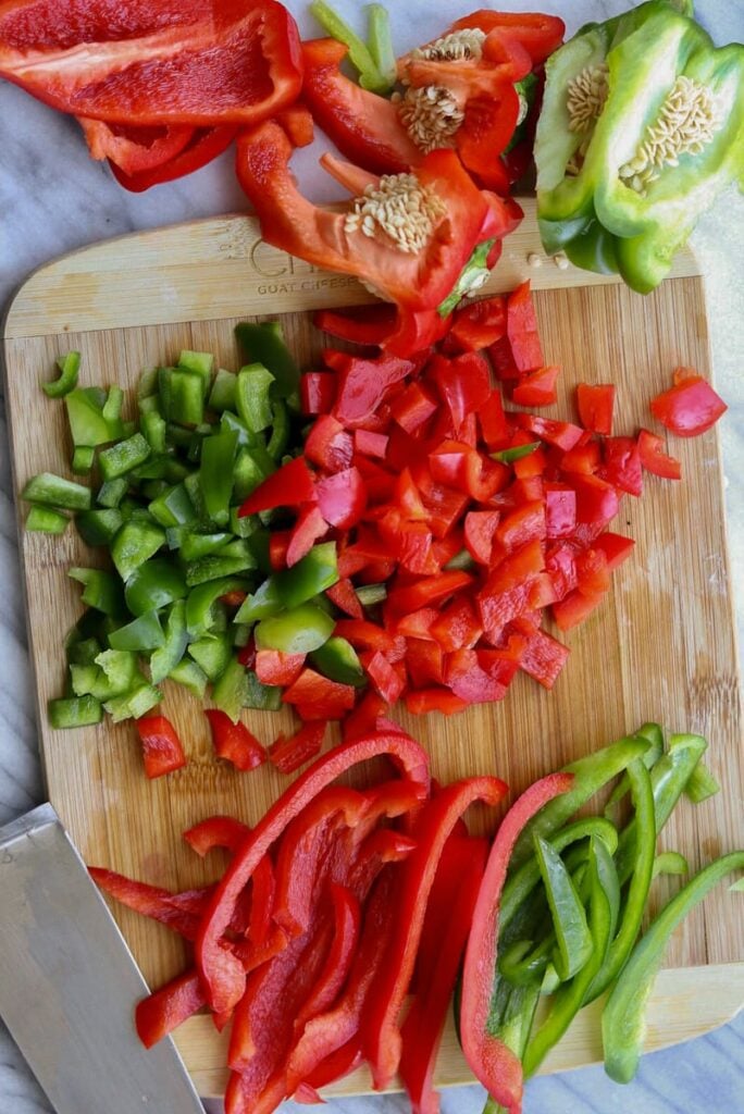 How to Cut a Bell Pepper | Cook At Home Mom