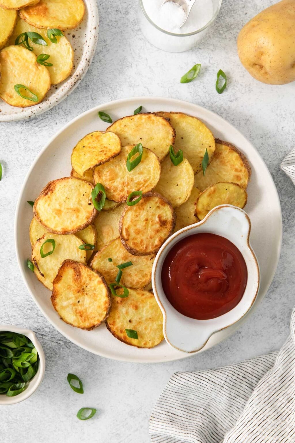 Air Fryer Potato Slices - Cook At Home Mom
