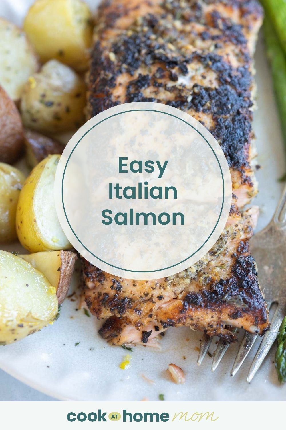 Easy Italian Salmon Recipe - Cook At Home Mom