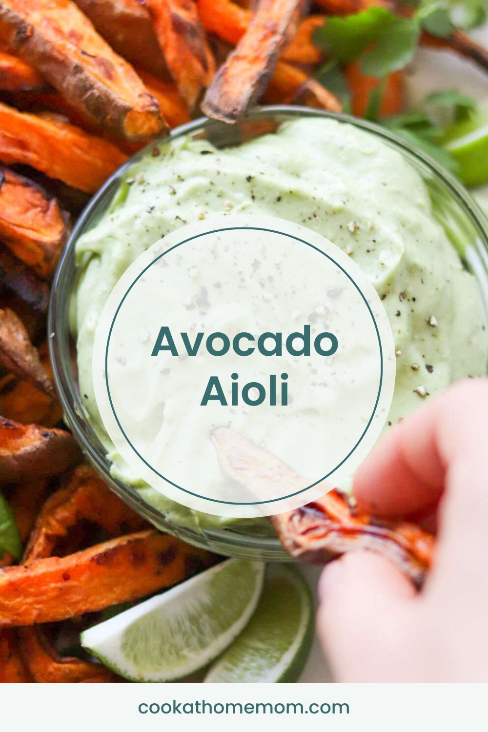 Avocado Aioli | Cook At Home Mom
