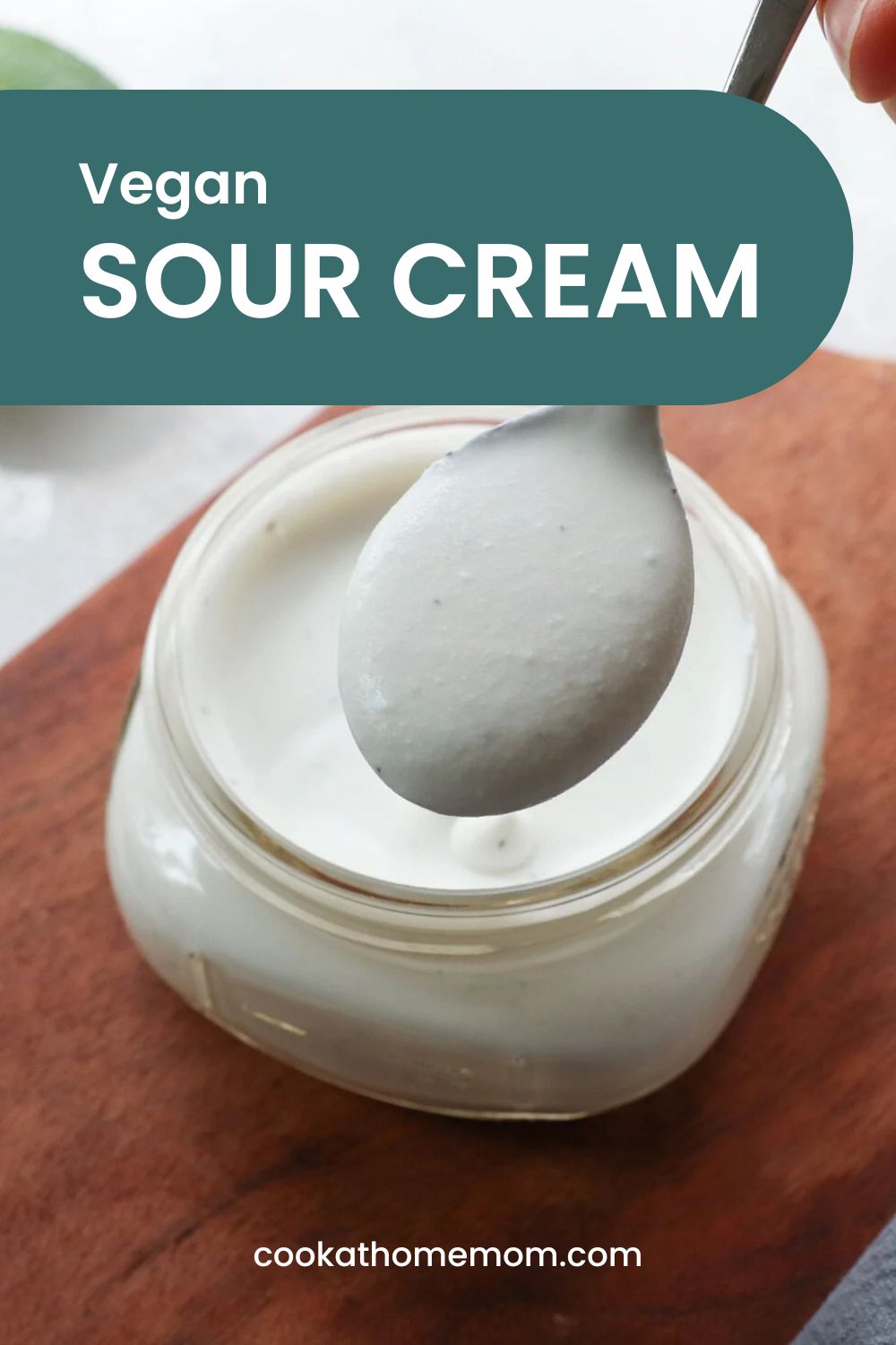 Vegan Sour Cream | Cook At Home Mom