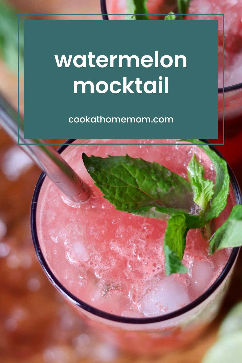 Watermelon Mocktail | Cook At Home Mom