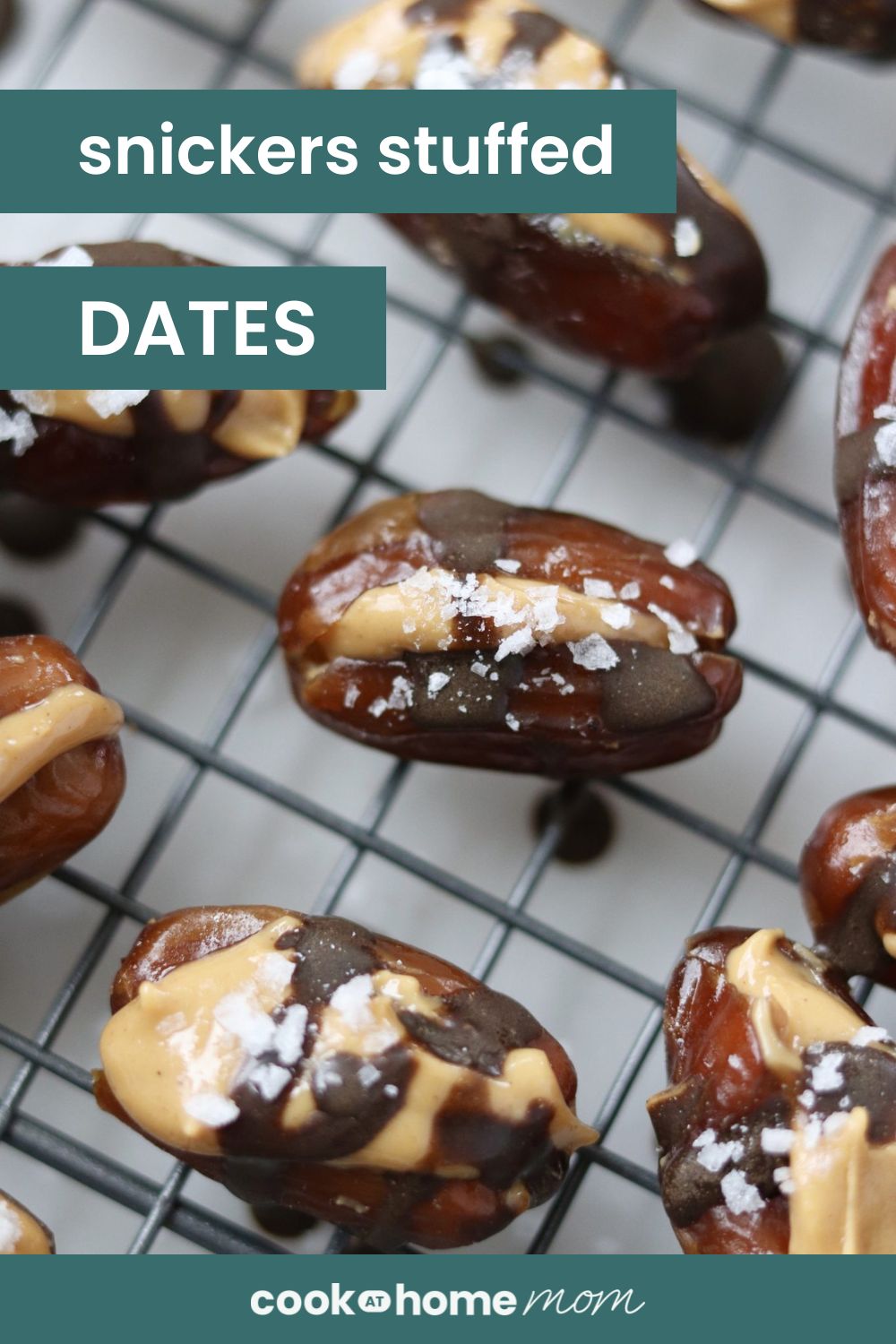 TikTok's Famous Date Snickers | Cook At Home Mom