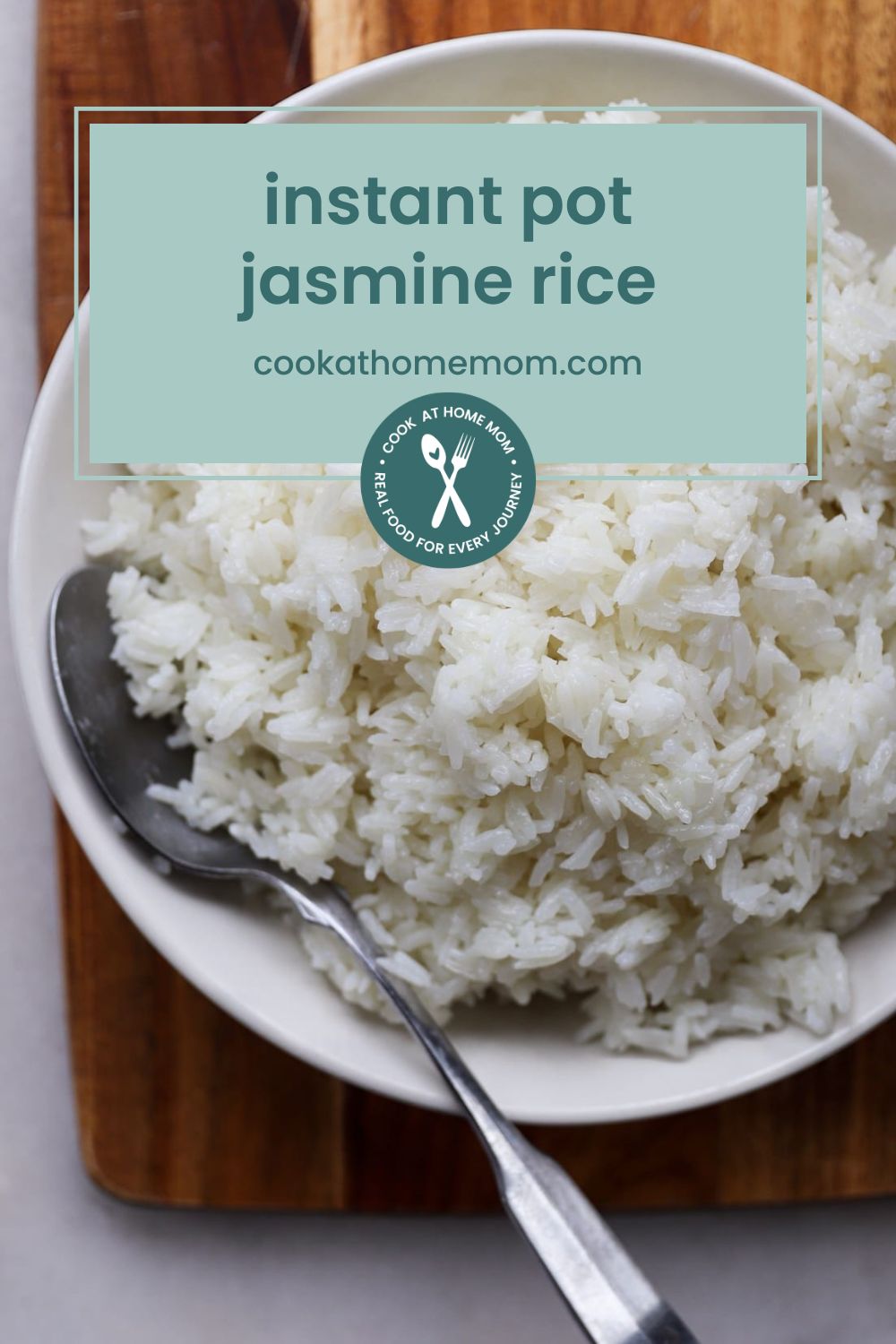 Instant Pot Jasmine Rice | Cook At Home Mom
