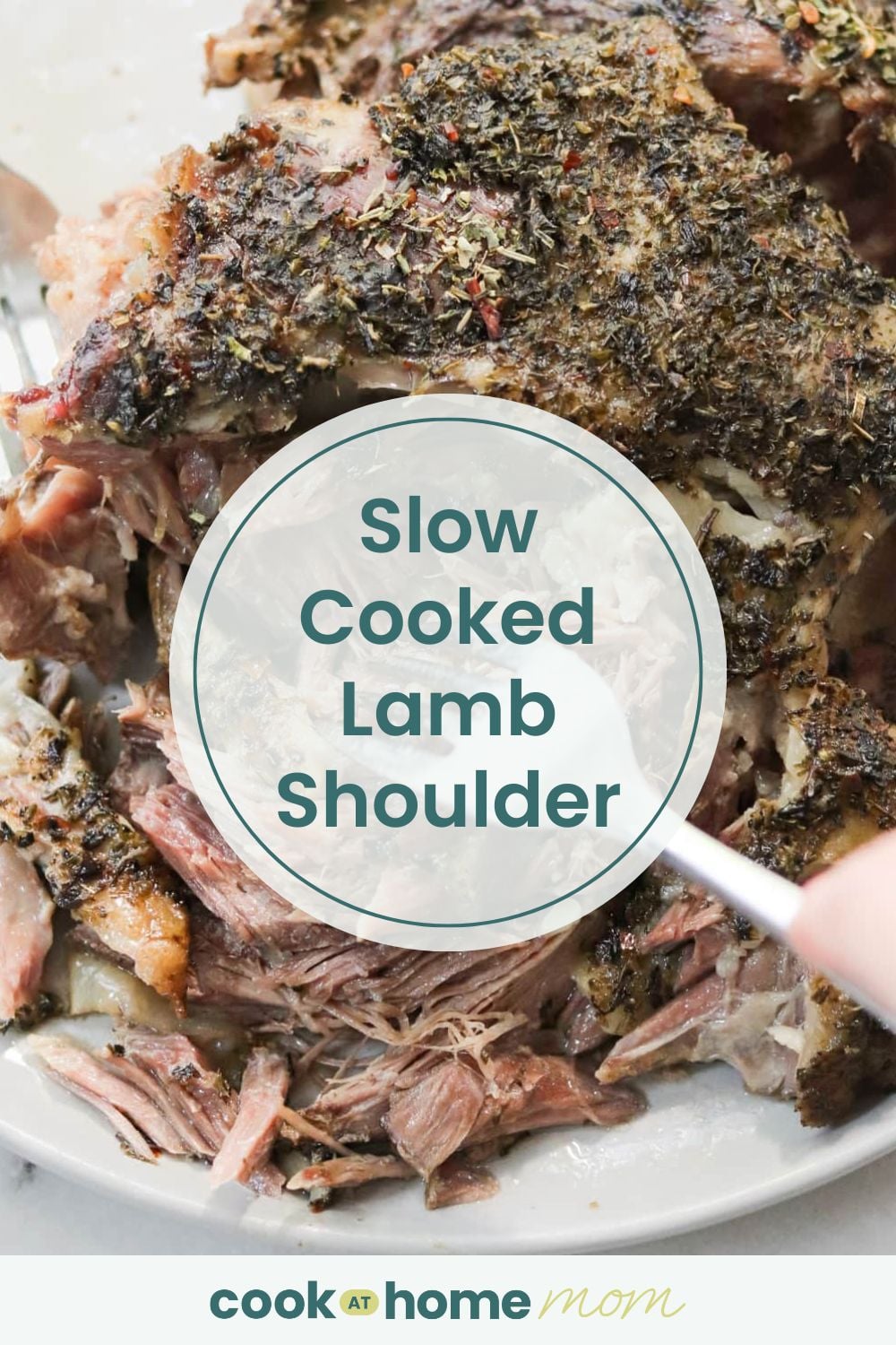 Slow Cooked Lamb Shoulder | Cook At Home Mom
