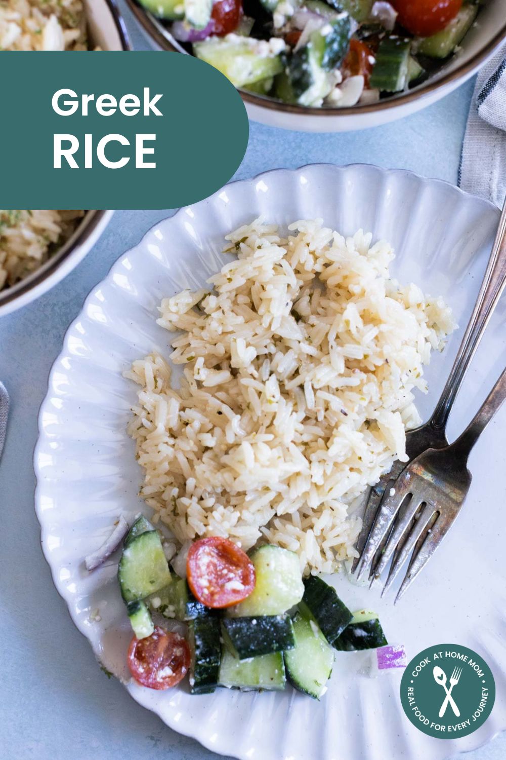 Greek Rice | Cook At Home Mom