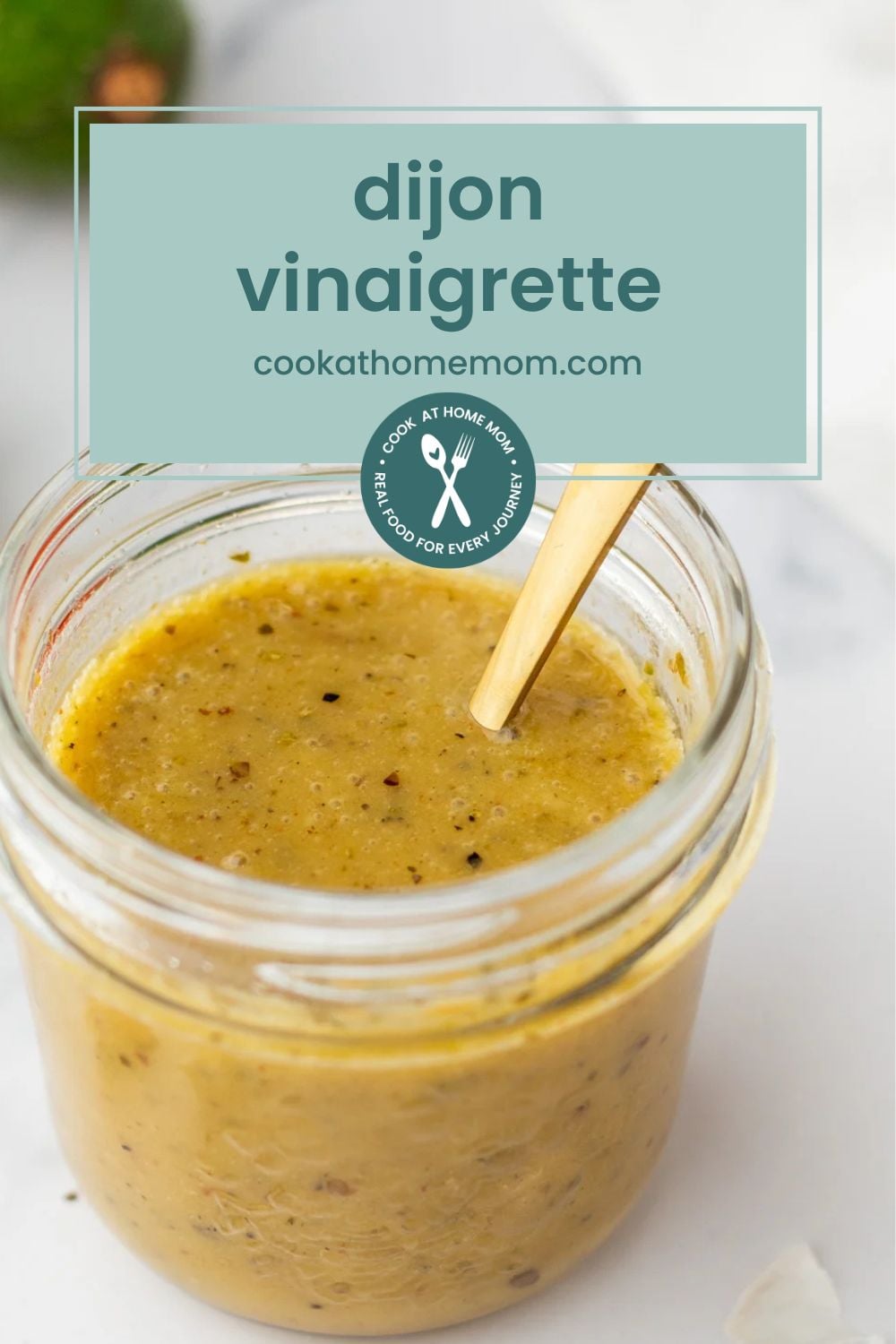 Dijon Vinaigrette | Cook At Home Mom