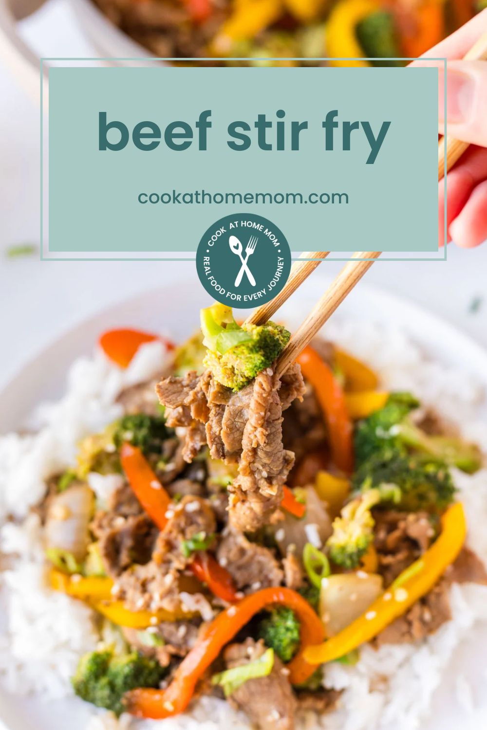 Tender Beef and Veggie Stir Fry | Cook At Home Mom