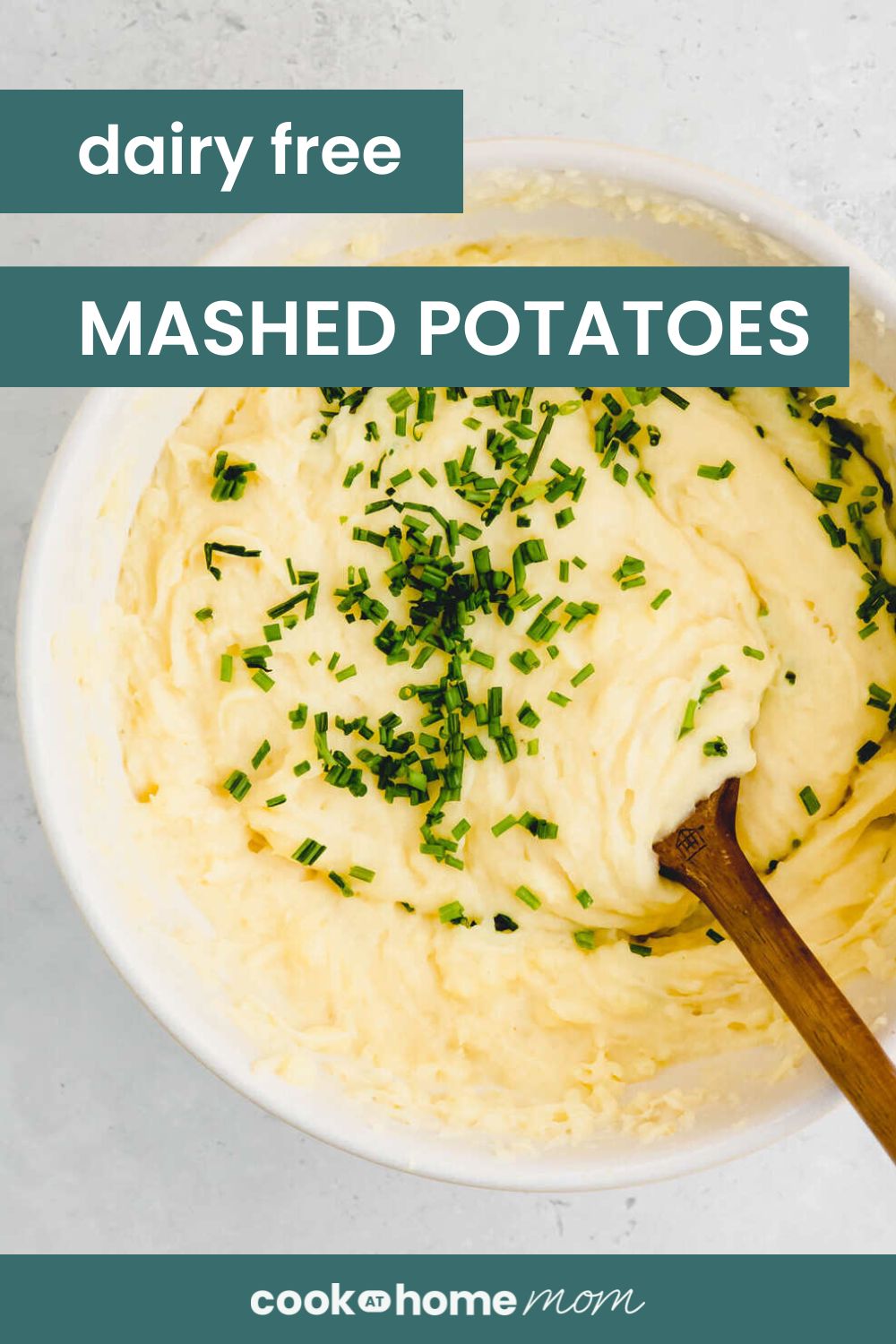 Dairy Free Mashed Potatoes - SO Creamy and Quick! | Cook At Home Mom
