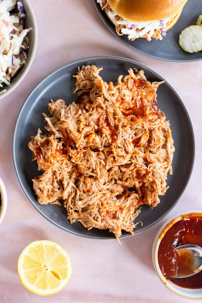 Pulled Chicken Sandwiches (Instant Pot Dinner)